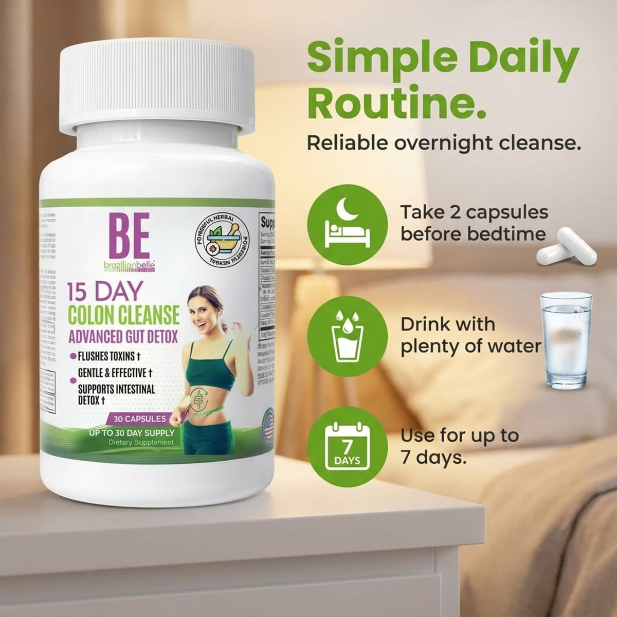 cleanse capsules for bloating relief