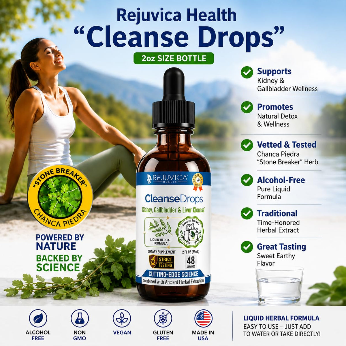 Cleanse Drops for urinary health