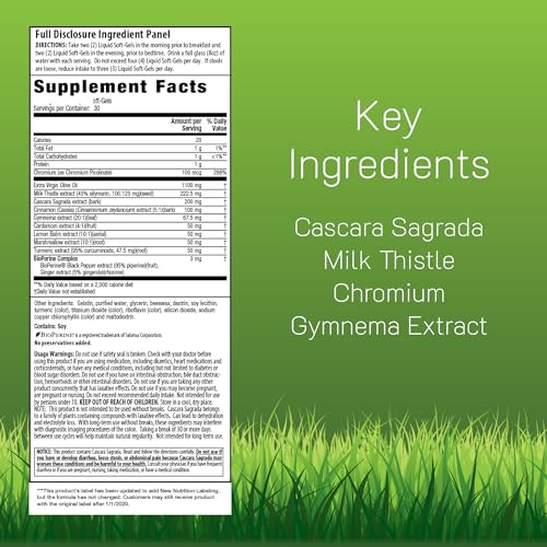 Cleanse & Flush softgels for weight loss