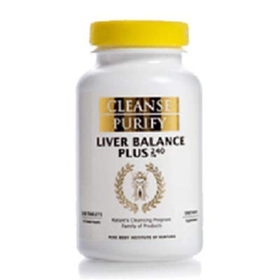 Cleanse Purify Liver Balance Plus tablets for detox
