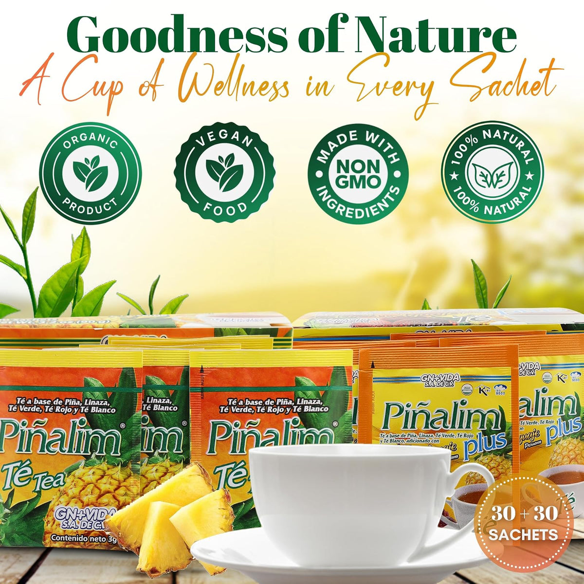 cleanse with Pinalim pineapple tea