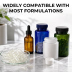 Clear capsules for easy digestion
