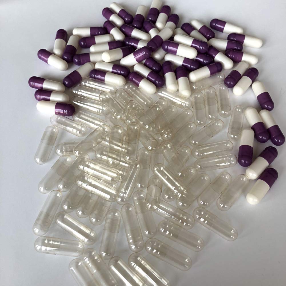 clear capsules for easy filling