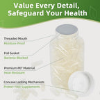 Clear capsules for hassle-free vitamin intake