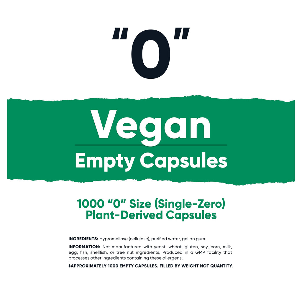 clear capsules for supplement blending