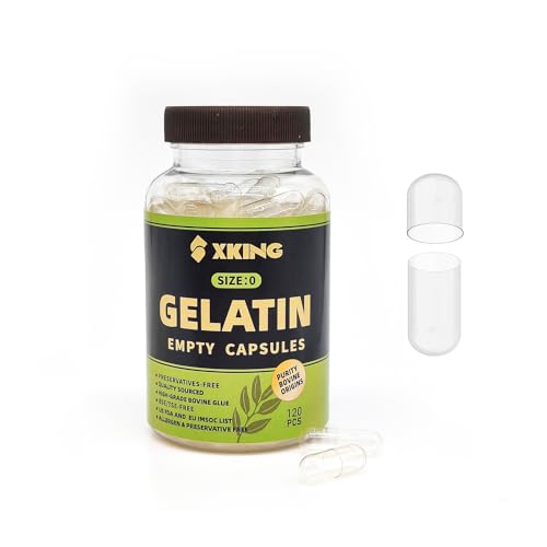 clear empty capsules for DIY vitamins