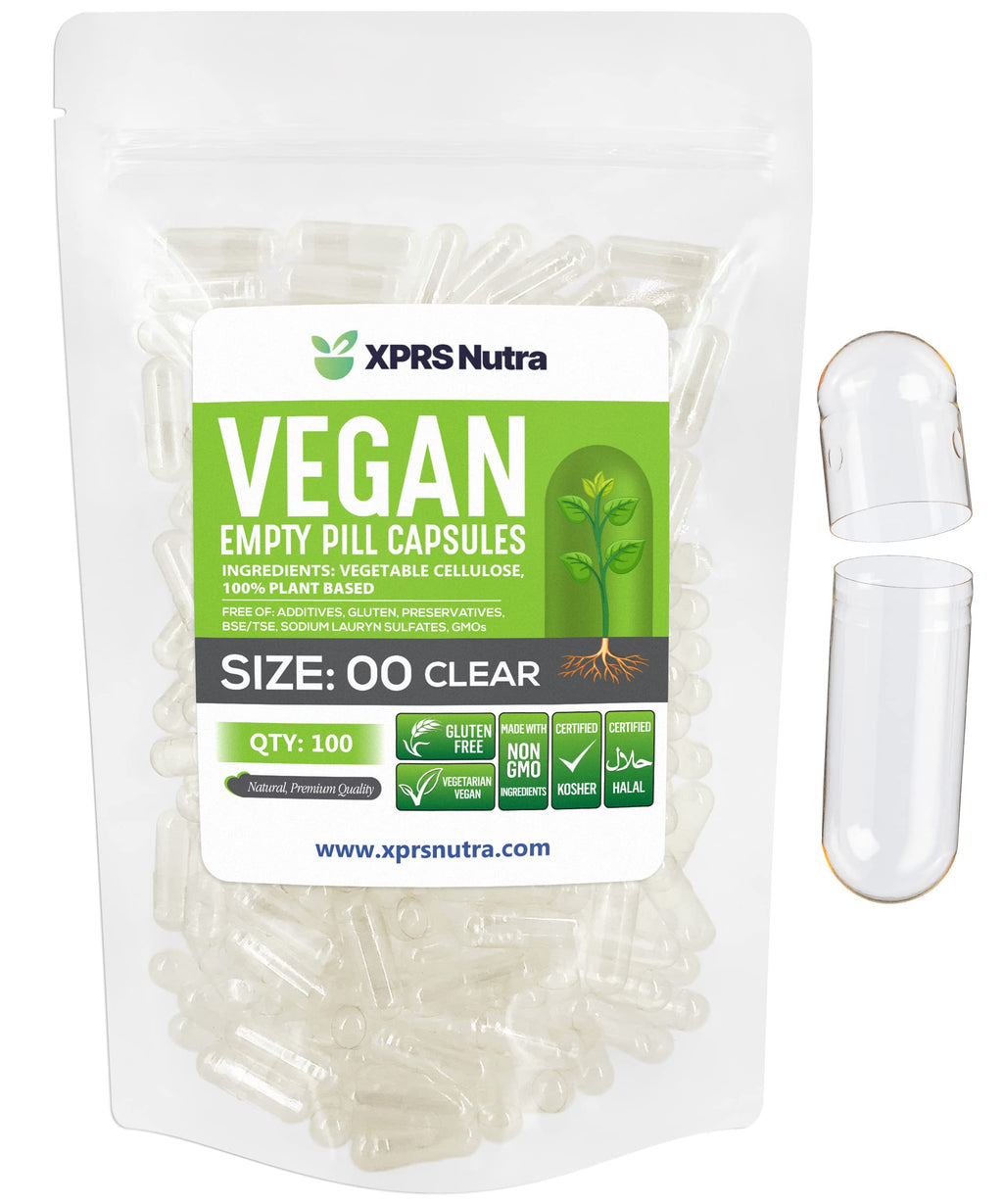 clear empty capsules for supplements
