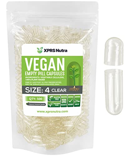 clear empty capsules for supplements