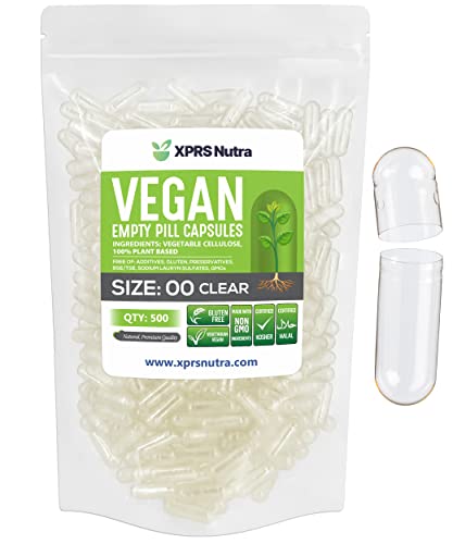 clear empty capsules for supplements
