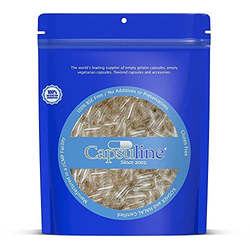 clear empty gelatin capsules for multivitamins