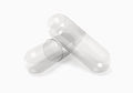 clear empty veggie caps for supplements