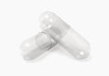 clear empty veggie caps for supplements