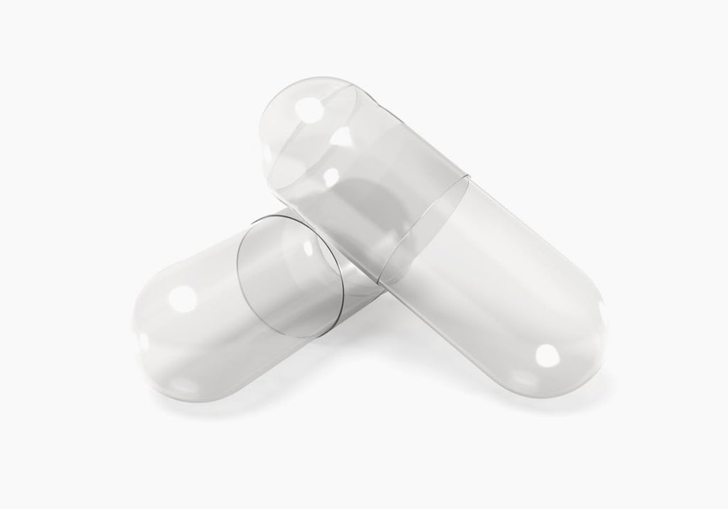 clear empty veggie caps for supplements