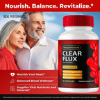 Clear Flux vitamins for overall wellness