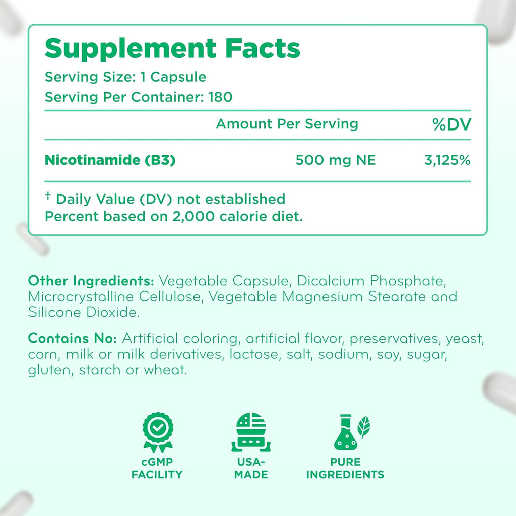 Clear Formulas 180 capsules for convenience