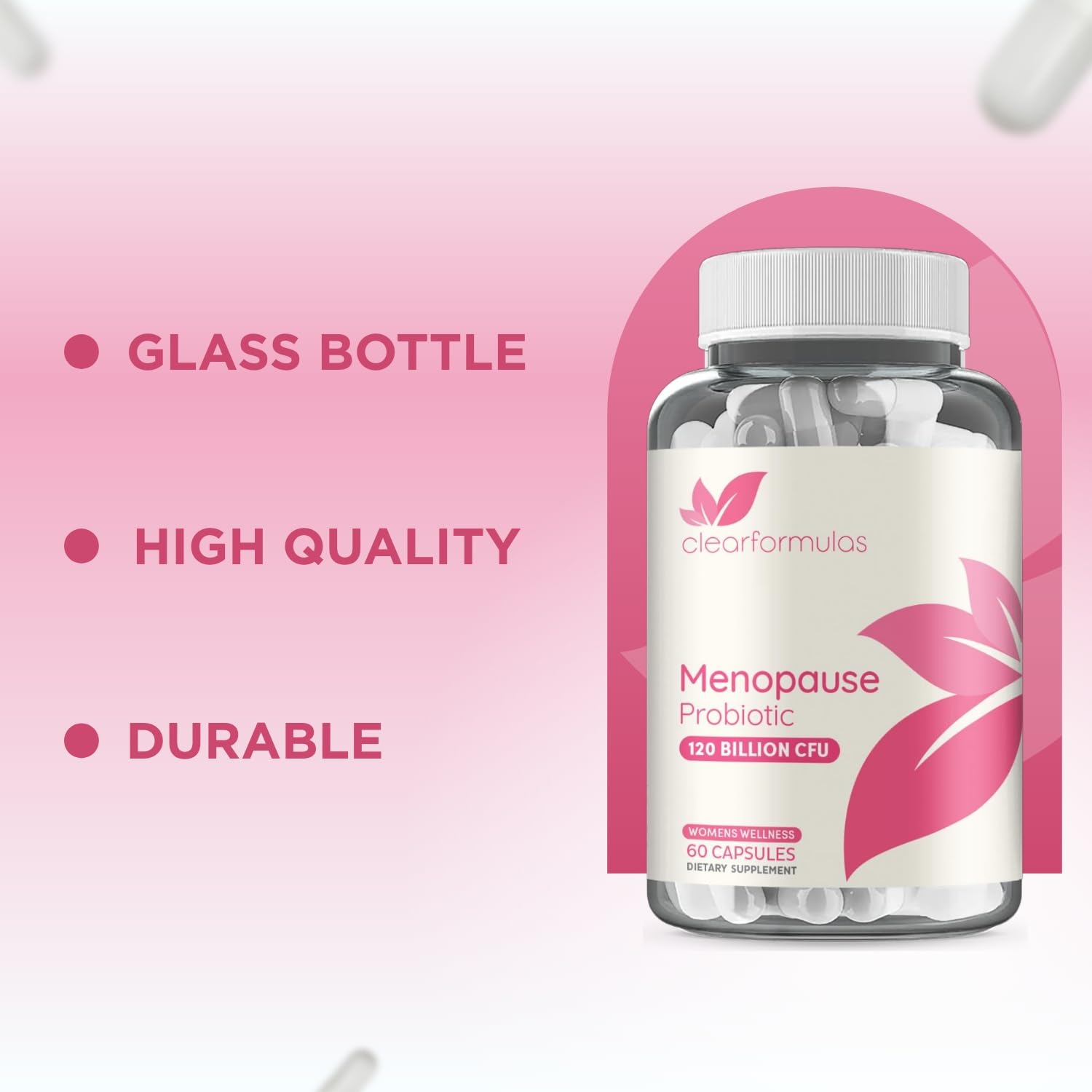 Clear Formulas menopause probiotic benefits