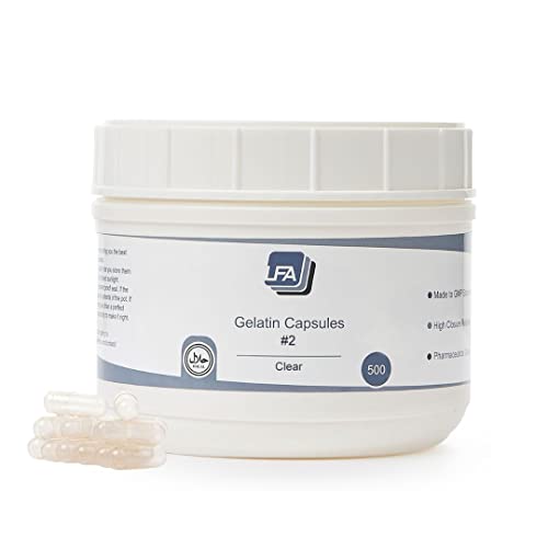 clear gelatin capsules for DIY vitamins