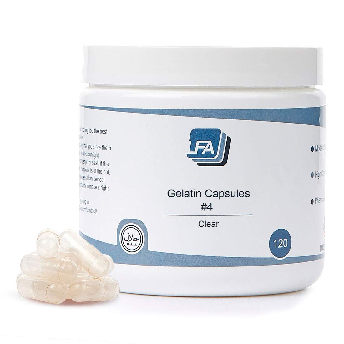 clear gelatin capsules for multivitamins