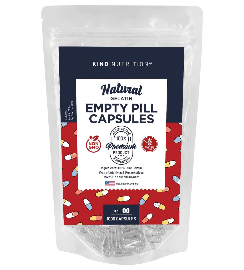 clear gelatin capsules for supplements