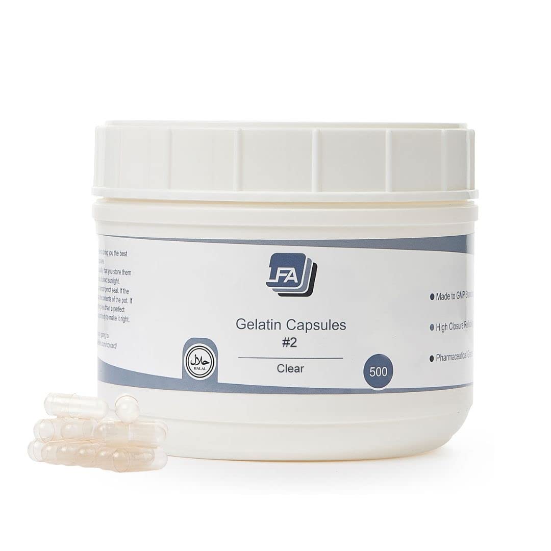 clear gelatin empty capsules for vitamins