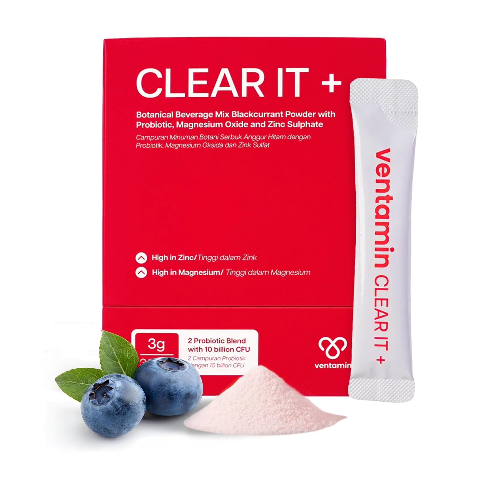 Clear It+ acne supplement for clear skin