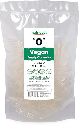 clear plant-based capsules for supplements