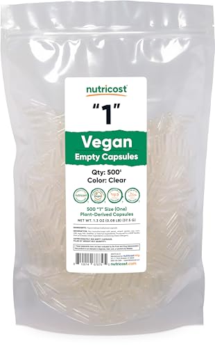 clear plant-based capsules for supplements