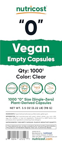 clear plant-based capsules for wellness
