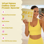 clear protein for easy digestion