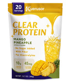 Clear protein refresher powder pineapple mango