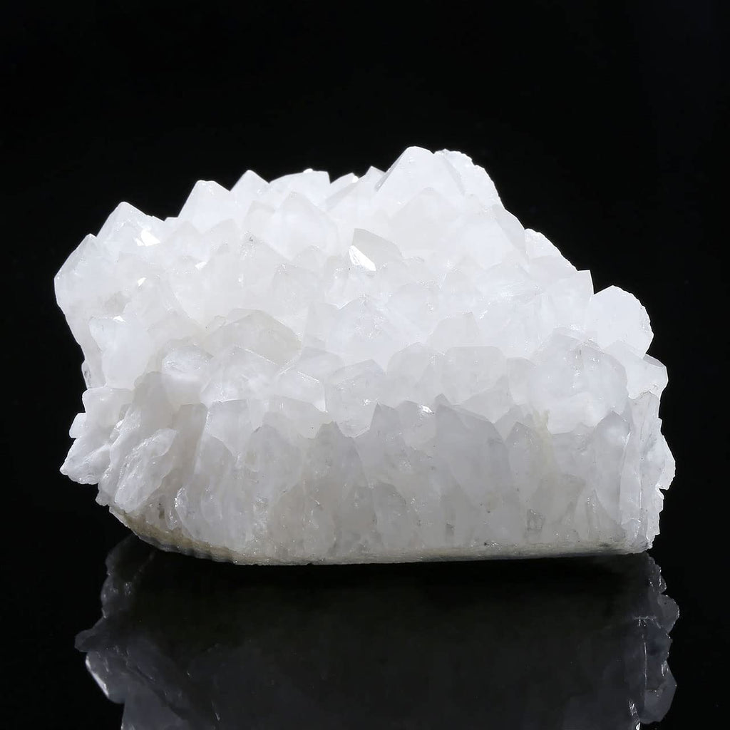 clear quartz cluster for wellness rituals