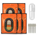 Clear Size 0 vegan capsules for supplements