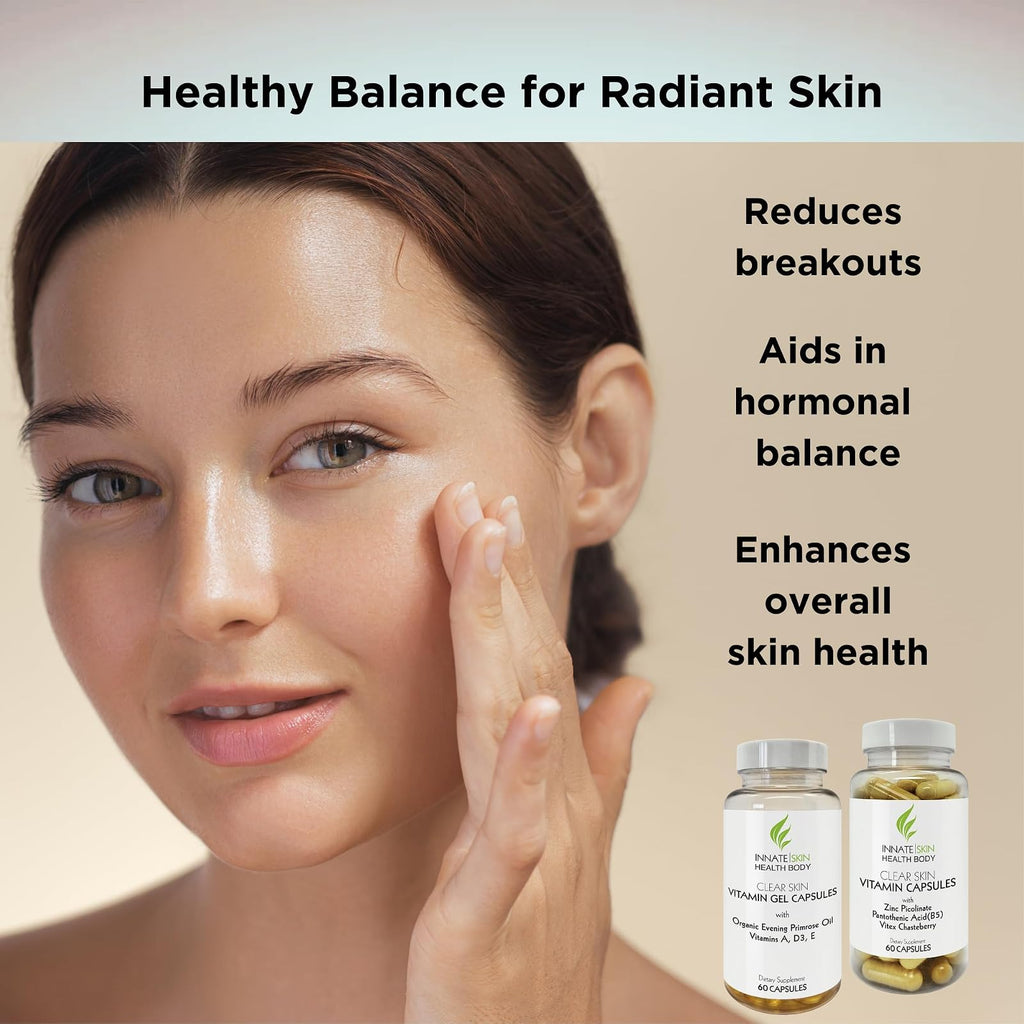 Clear Skin gummy multivitamin for easy intake