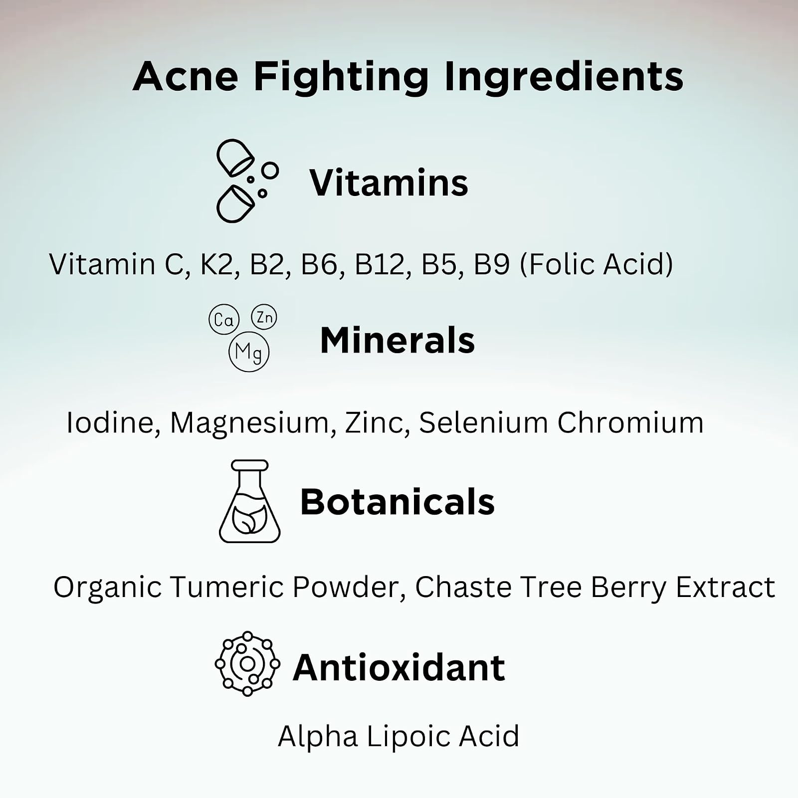 Clear Skin multivitamin for women health