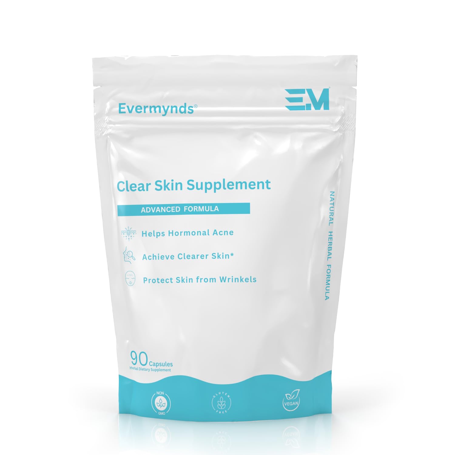 clear skin supplement with chamomile
