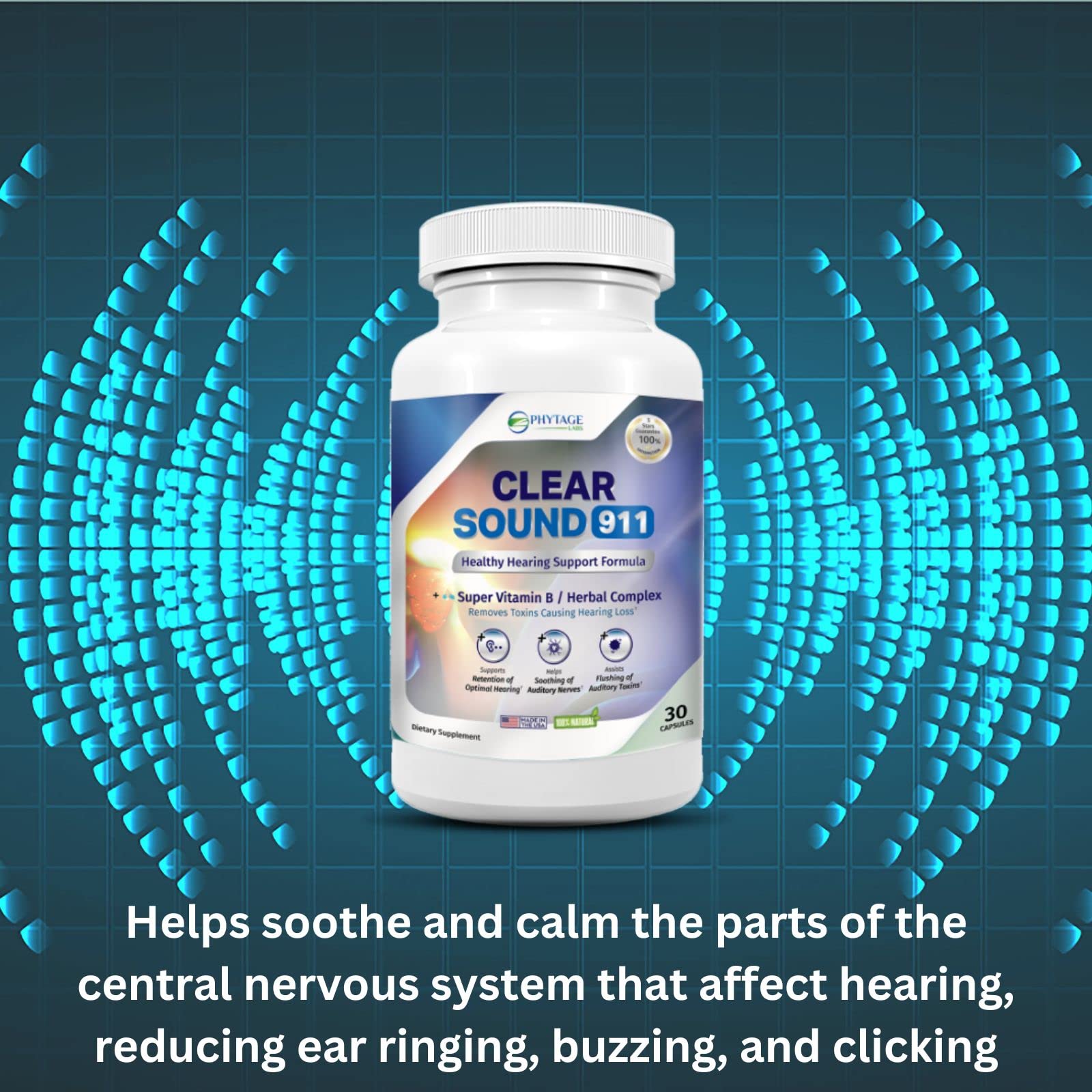Clear Sound 911 for better hearing