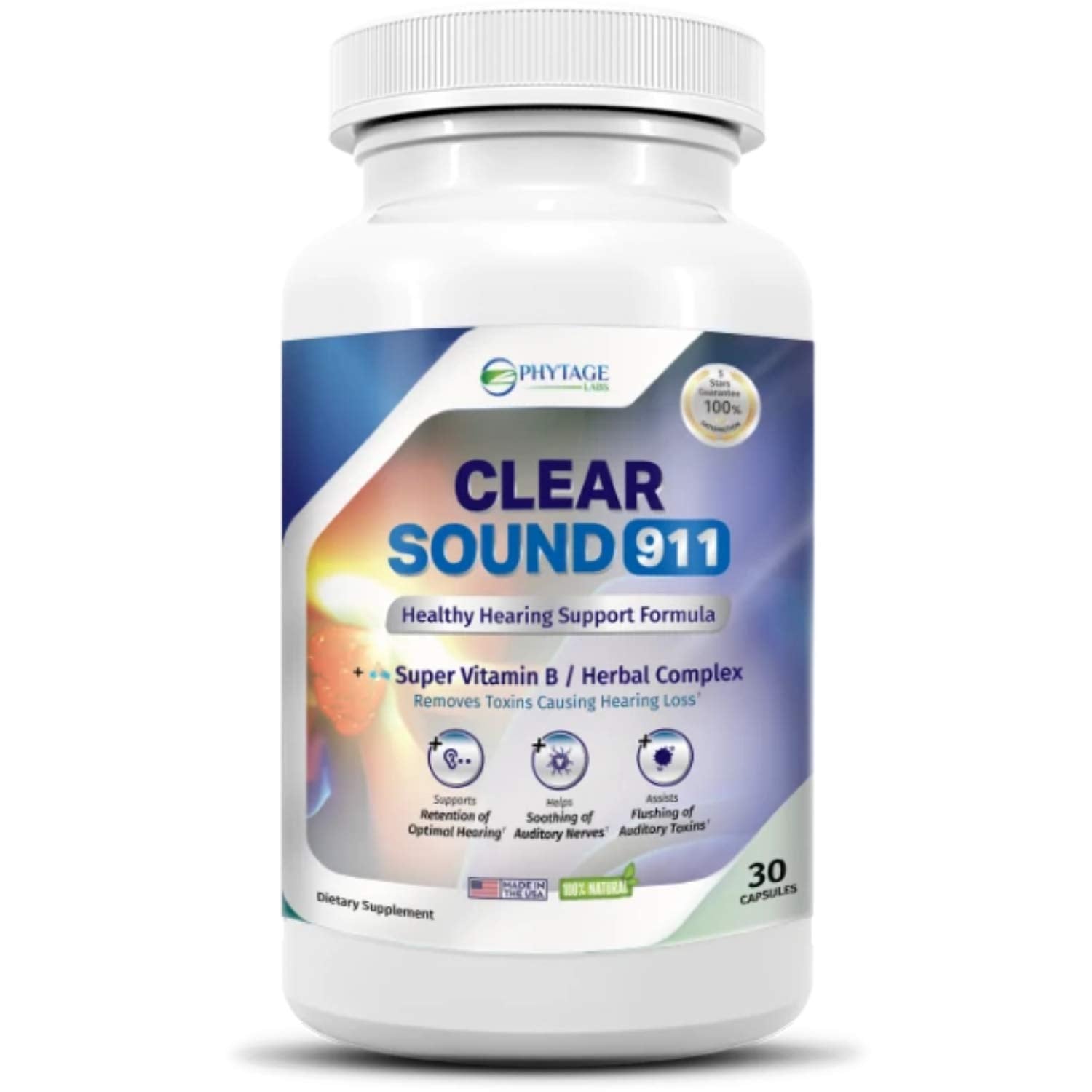 Clear Sound hearing support capsules
