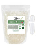 clear vegan empty capsules for supplements