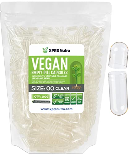 clear vegan multivitamin capsules
