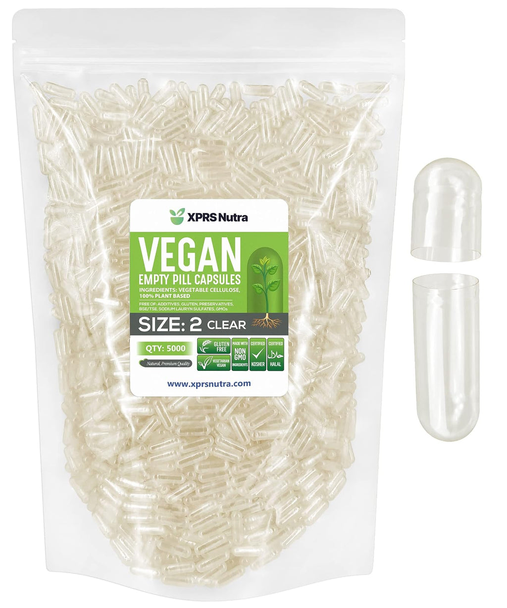 clear vegan multivitamin capsules
