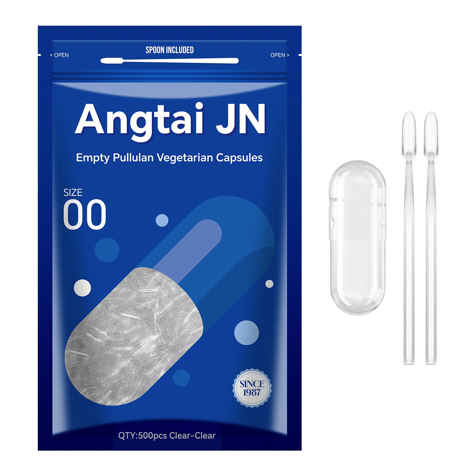 clear vegetarian capsules for supplements