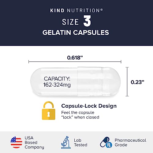 clear veggie capsules for minerals