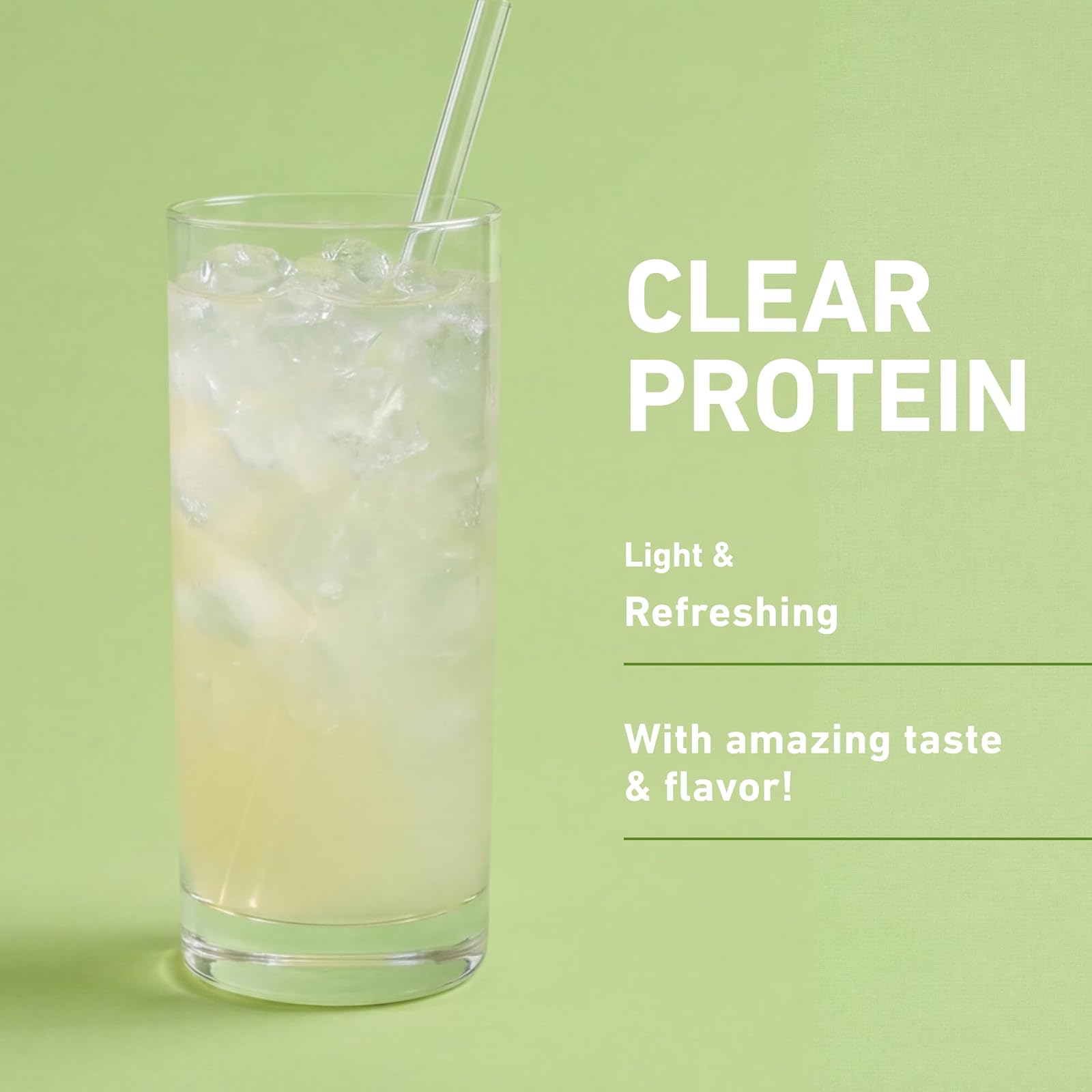 Clear whey isolate protein for athletes
