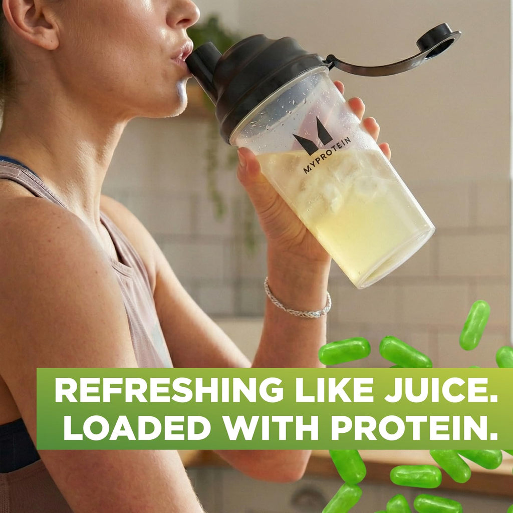 Clear whey protein for easy mixing