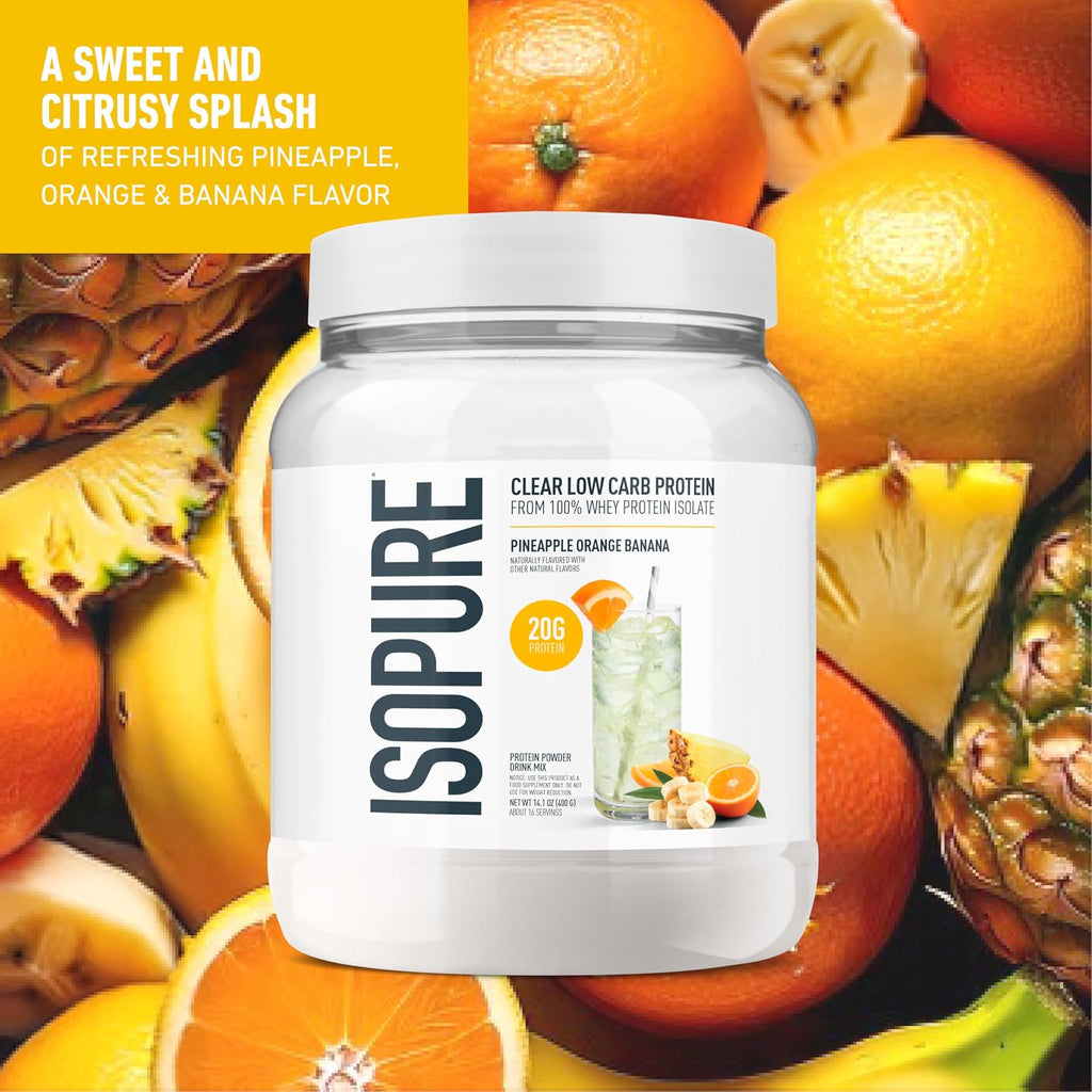 Clear whey protein for muscle recovery