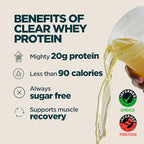 clear whey protein for muscle recovery