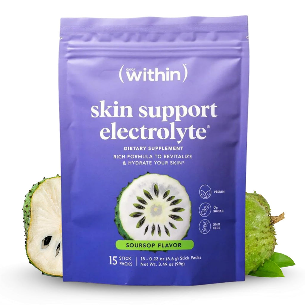 Clear Within electrolyte powder for hydration