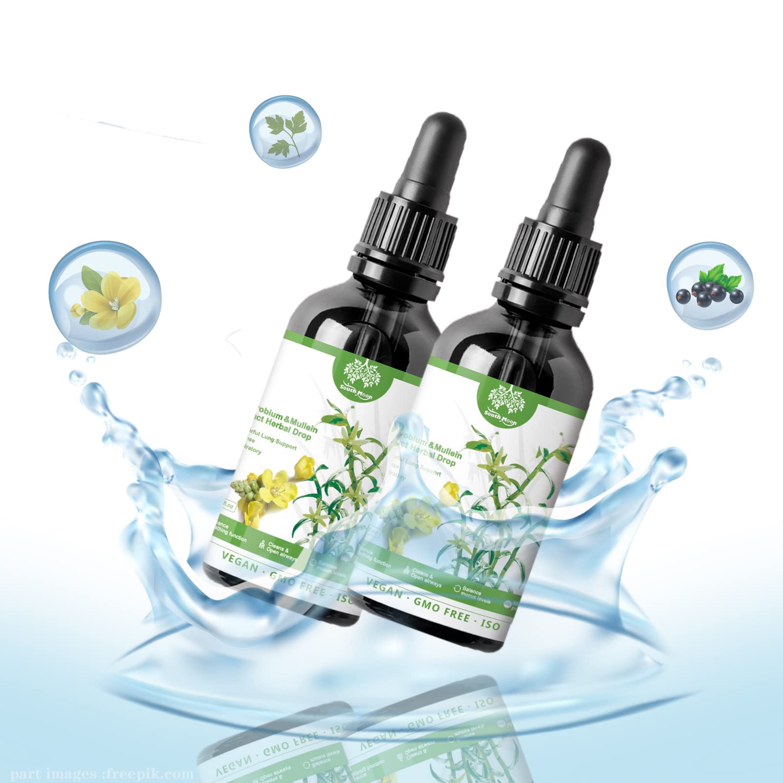 Clearbreath mullein extract for lungs