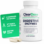 ClearDose digestive enzymes for gut health