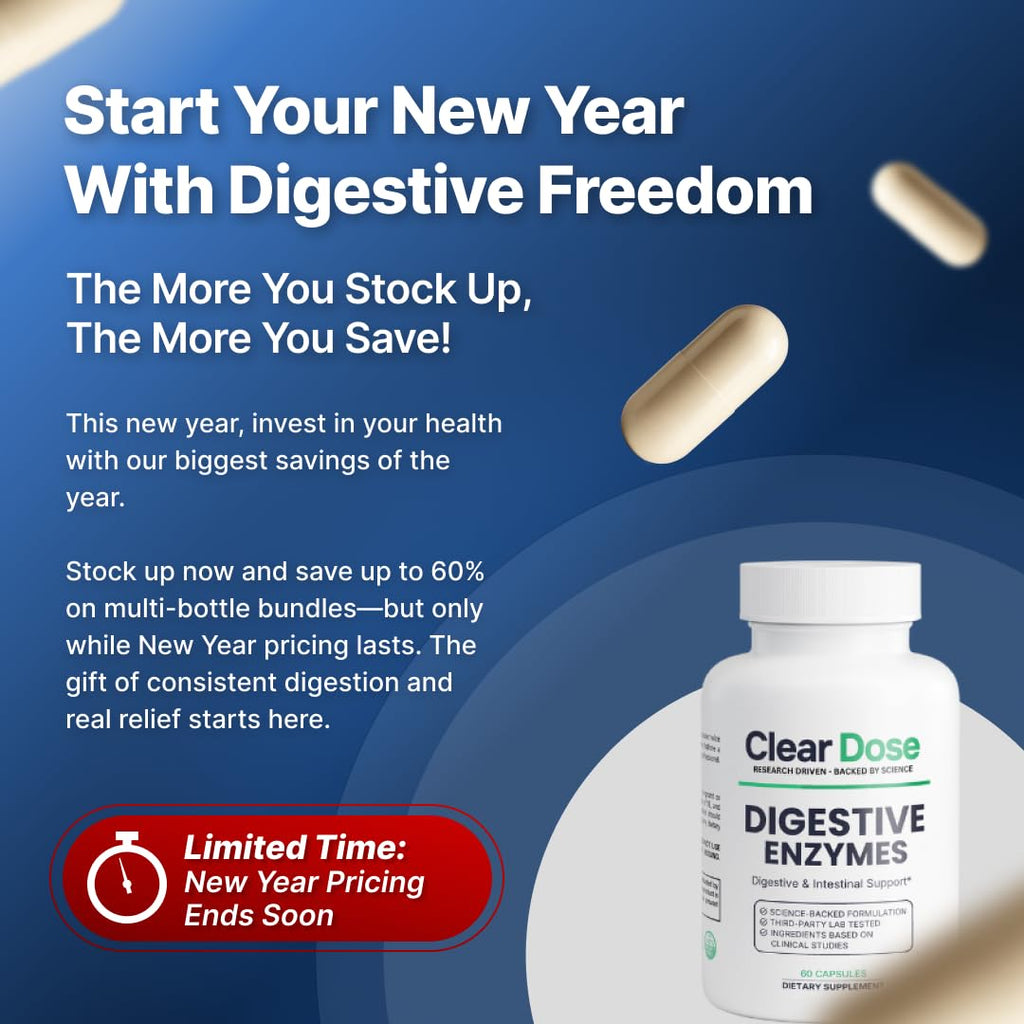 ClearDose enzymes for everyday wellness